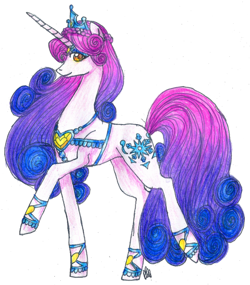 PonyLatino: Expo-Fan Art MLP Princess Amore