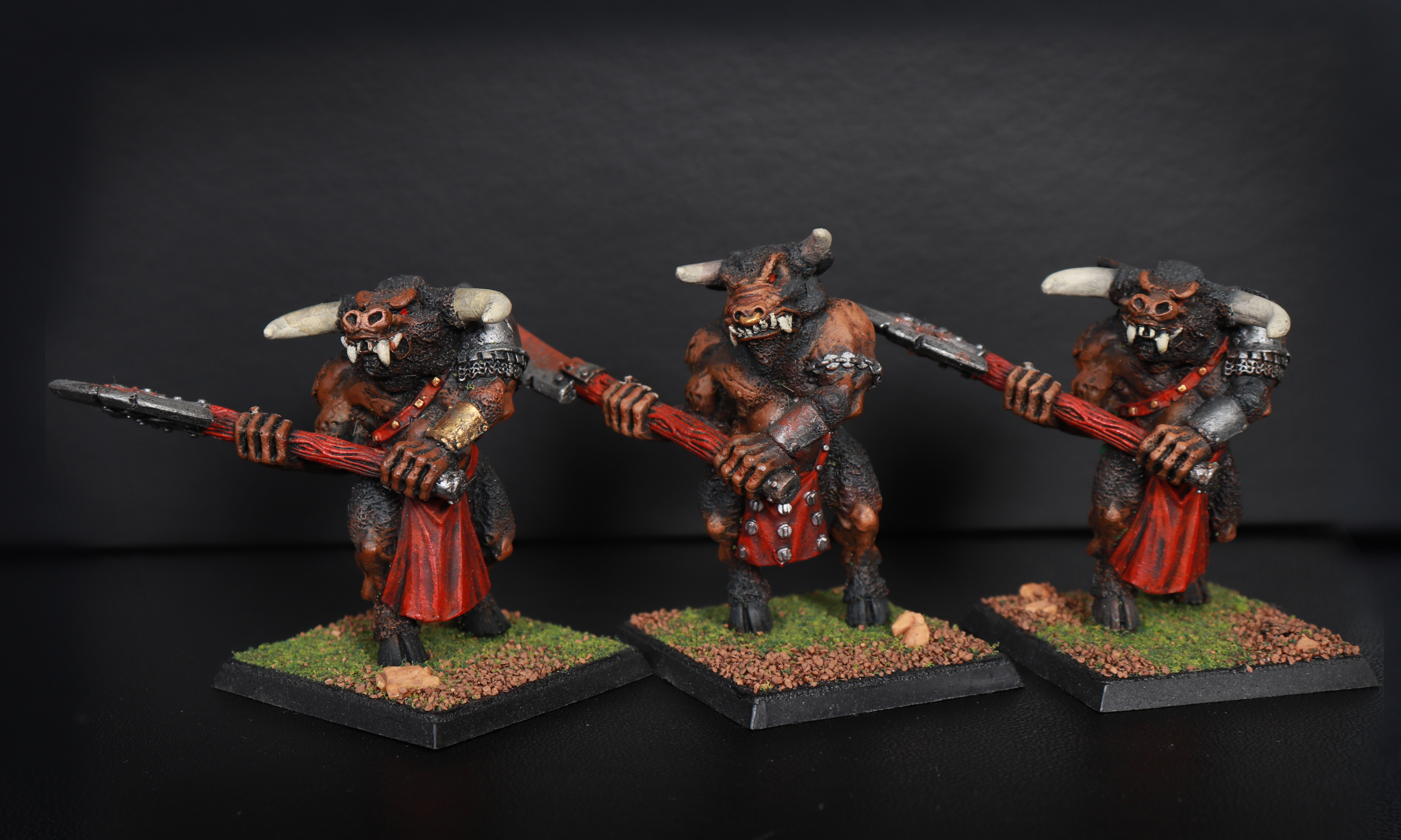 Oldhammer Chaos Minotaurs