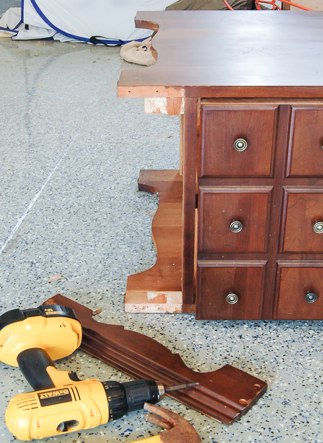 How to Update a Goodwill Table Into a Card Catalog | Little House of ...