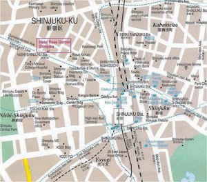 2011 | Map of Tokyo City Pictures