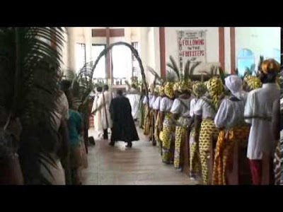 Cameroon Christians Celebrate Palm Sunday - Beta Tinz