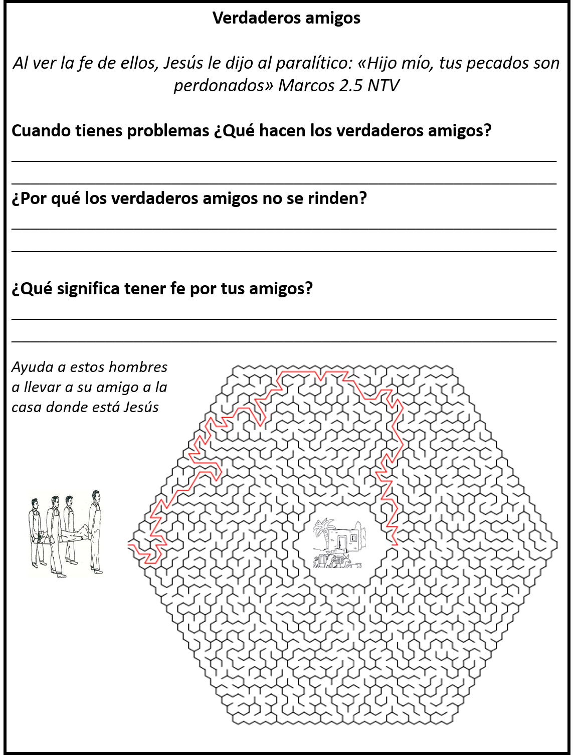 Verdaderos amigos - Mar de Vida Abundante