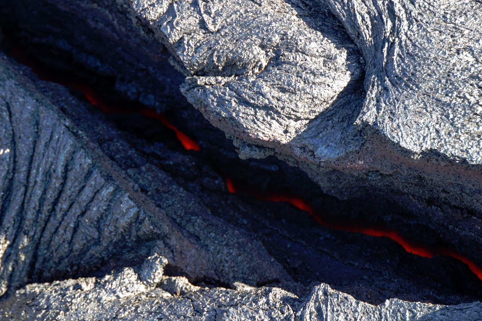 Big Island Living: We poke lava with a stick!