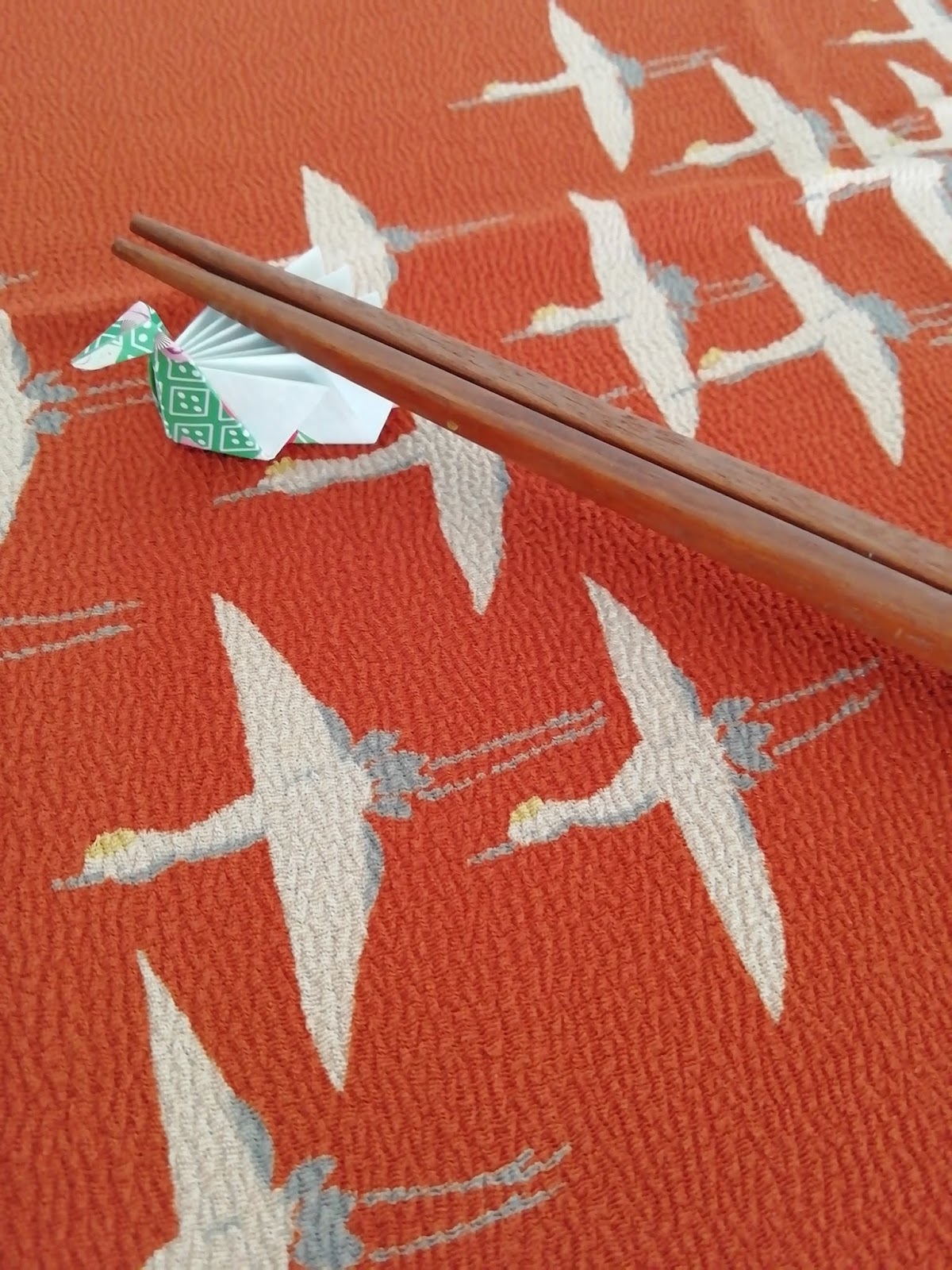 Marie Claire Desmedt: Origami hashioki