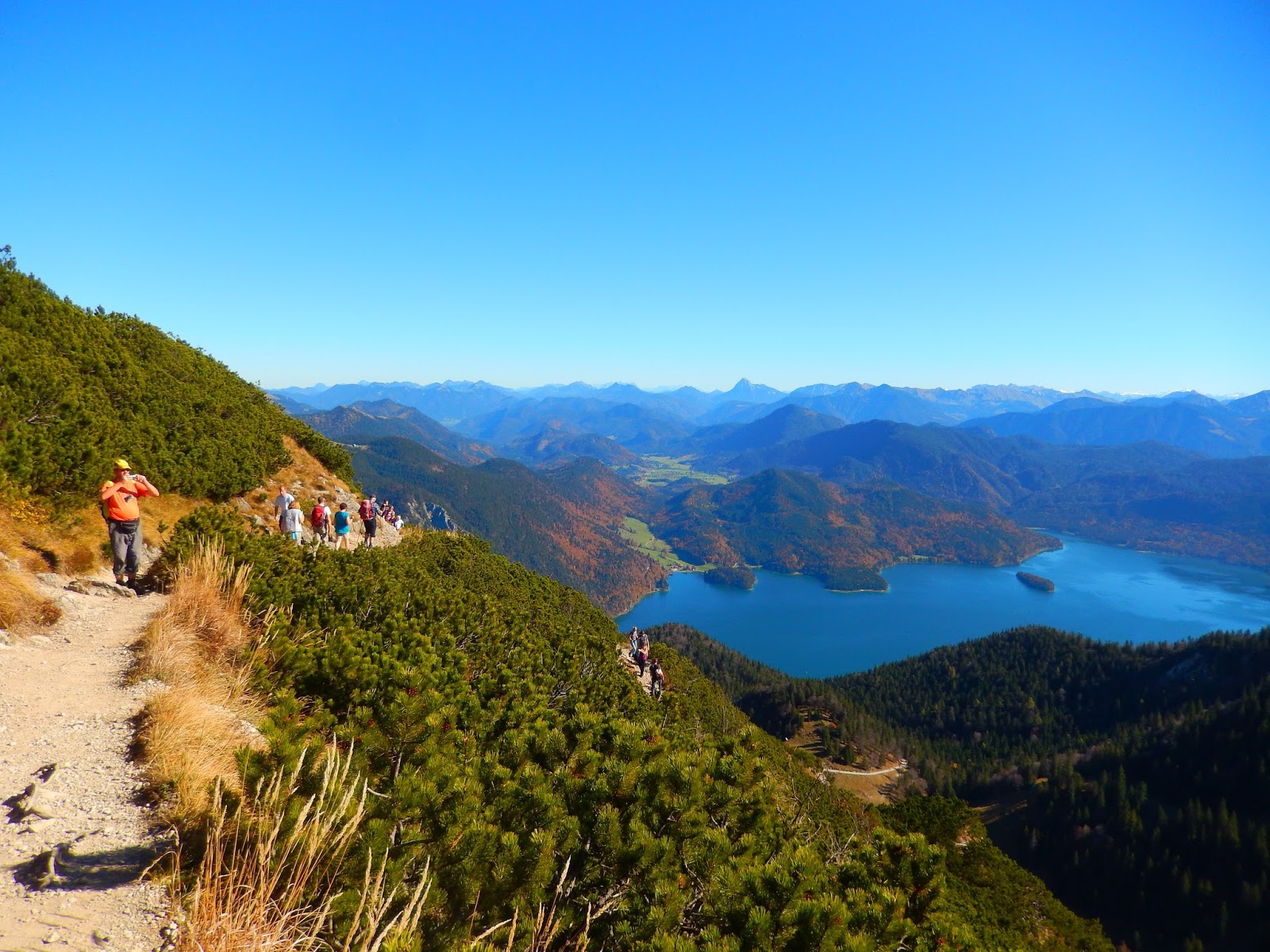 Der Wanderfreund: Bergwanderung von Walchensee zum Herzogstand bis zur ...