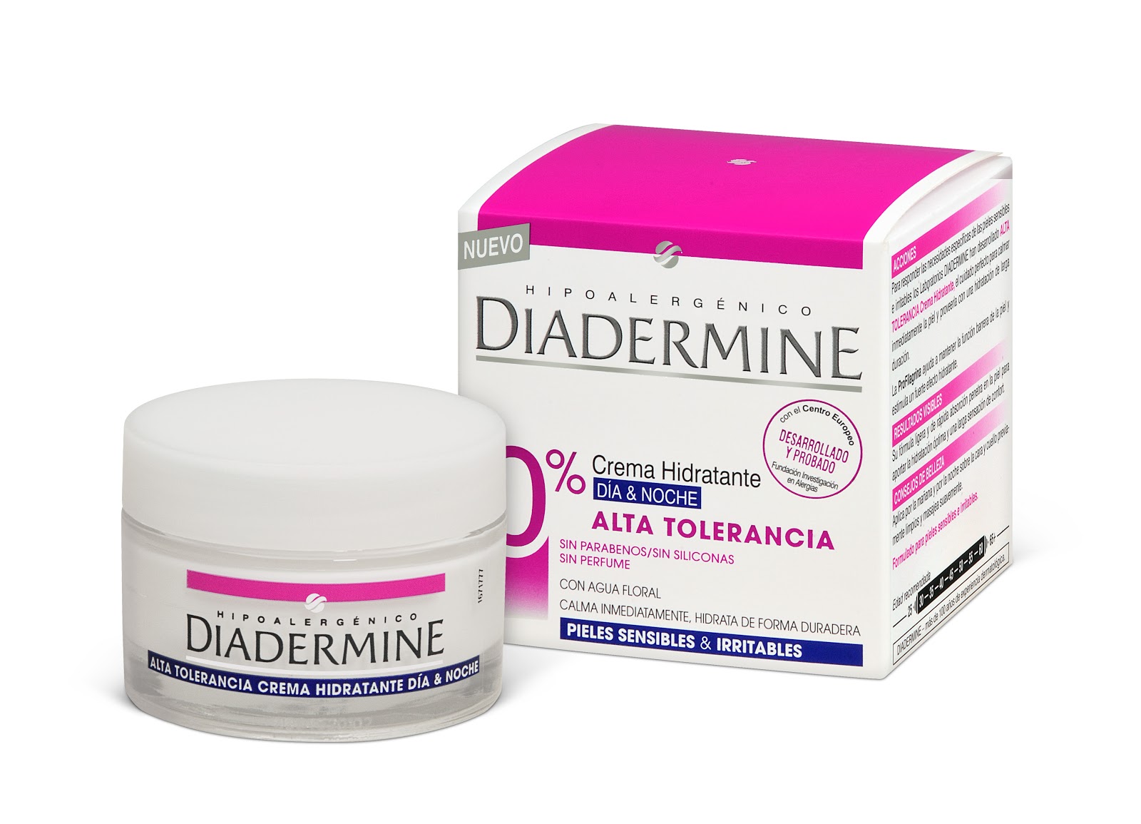 Masquebtl: Lanzamiento: Diadermine Alta Tolerancia