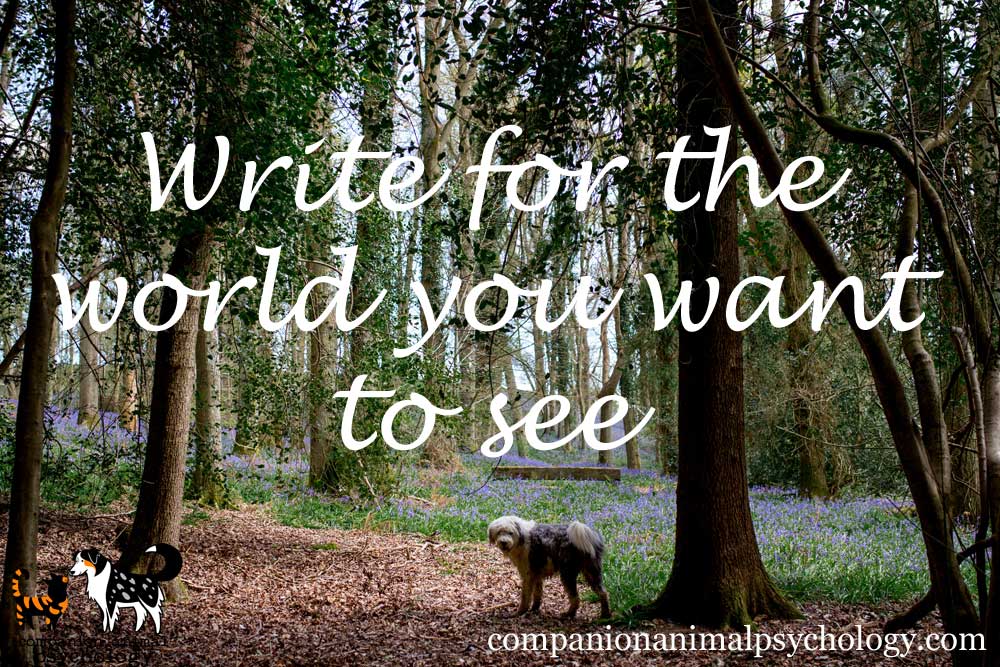 To Promote Positive Reinforcement Dog Training, Teach, Engage, and Amplify