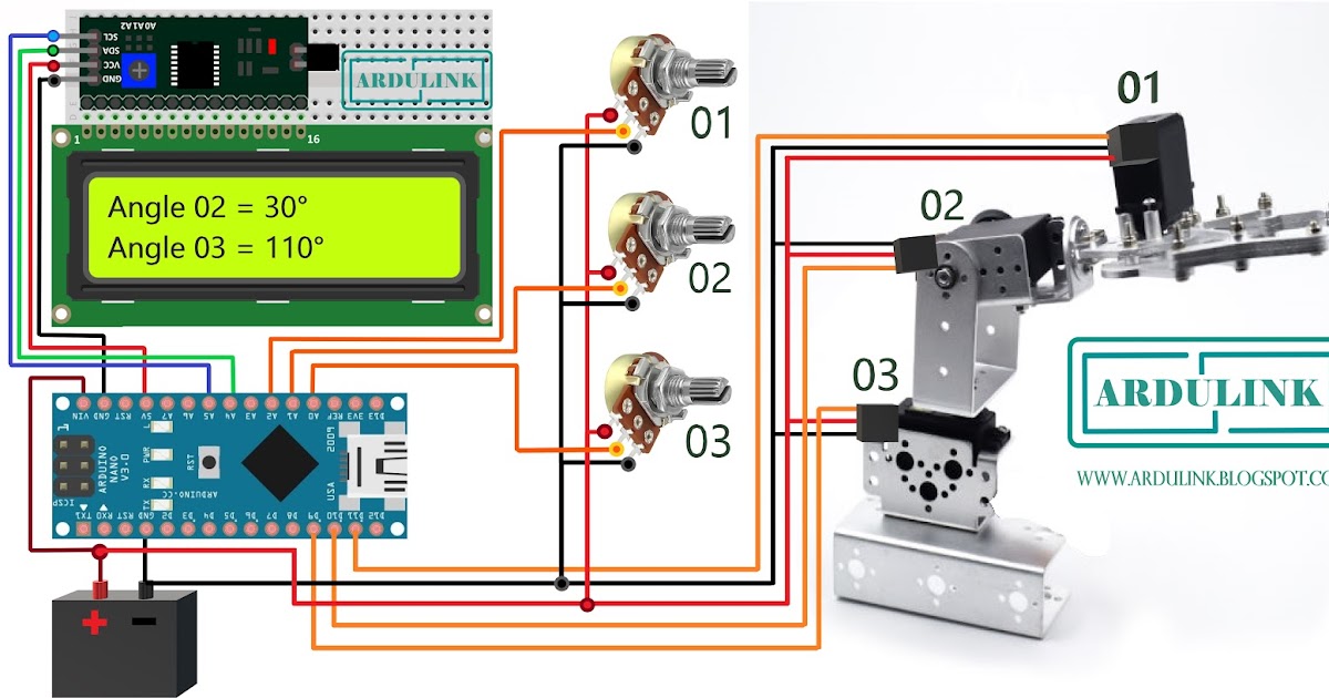 Arduino Based Mini Robot Arm Arduino Based Mini Robot Arm