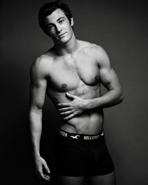 Hunksinswimsuits: TBT: Vince Sant in black speedos, bikini: