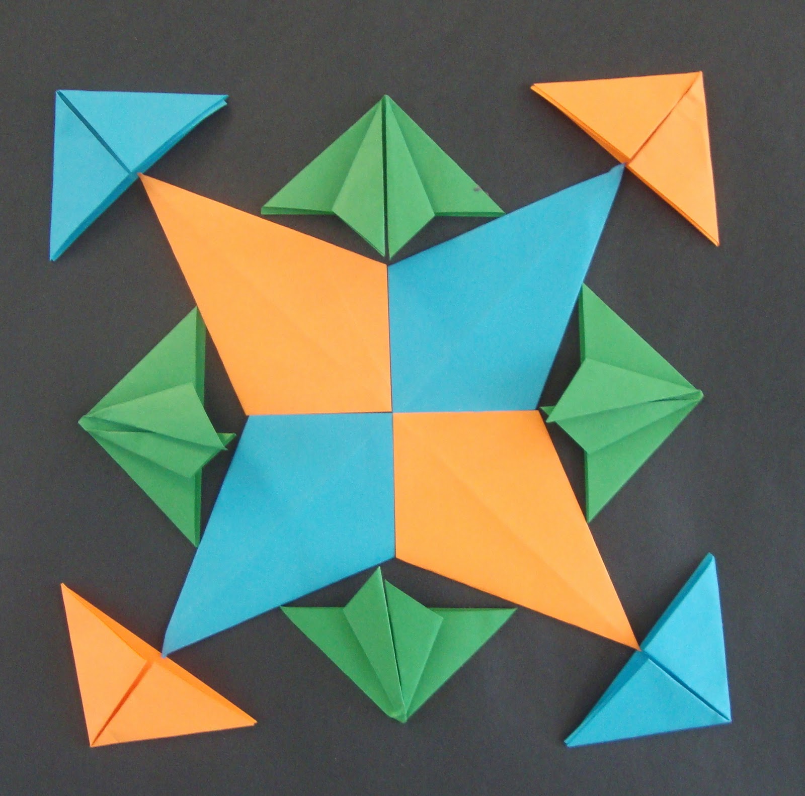 Art. Paper. Scissors. Glue!: Symmetrical Origami
