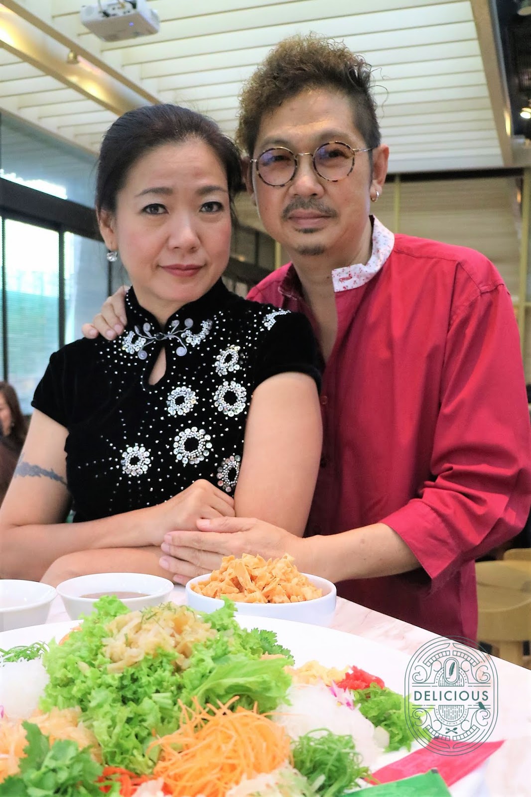 The Socialisters Huey Hiew : DELICIOUS's Yee Sang Symbolic prosperity