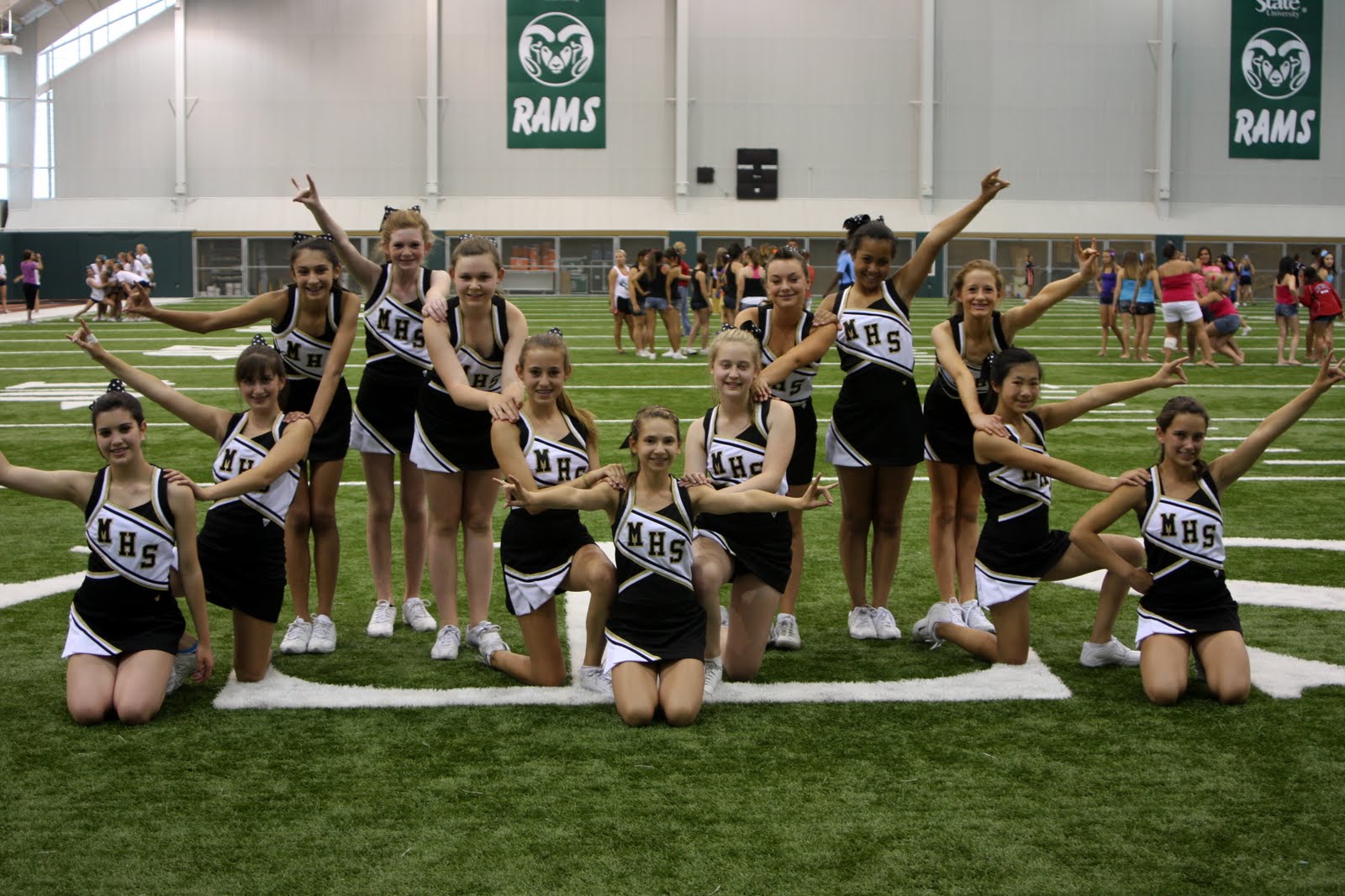 Monarch High School JV Cheer: 2011