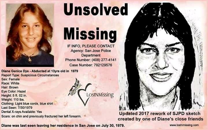 Where is Diane Genice Dye? - CrimeBlogger1983