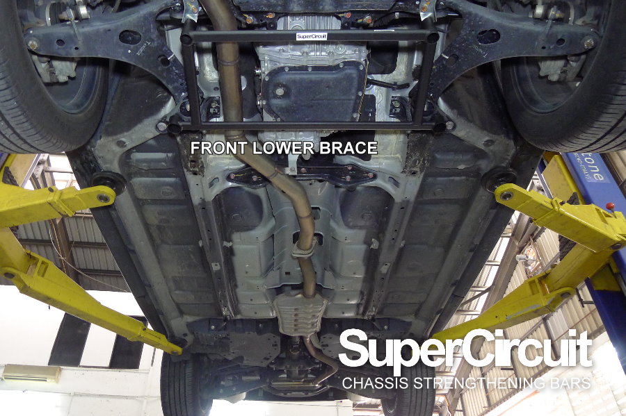 SUPERCIRCUIT CHASSIS STRENGTHENING BARS: Subaru Forester XT (SJ ...