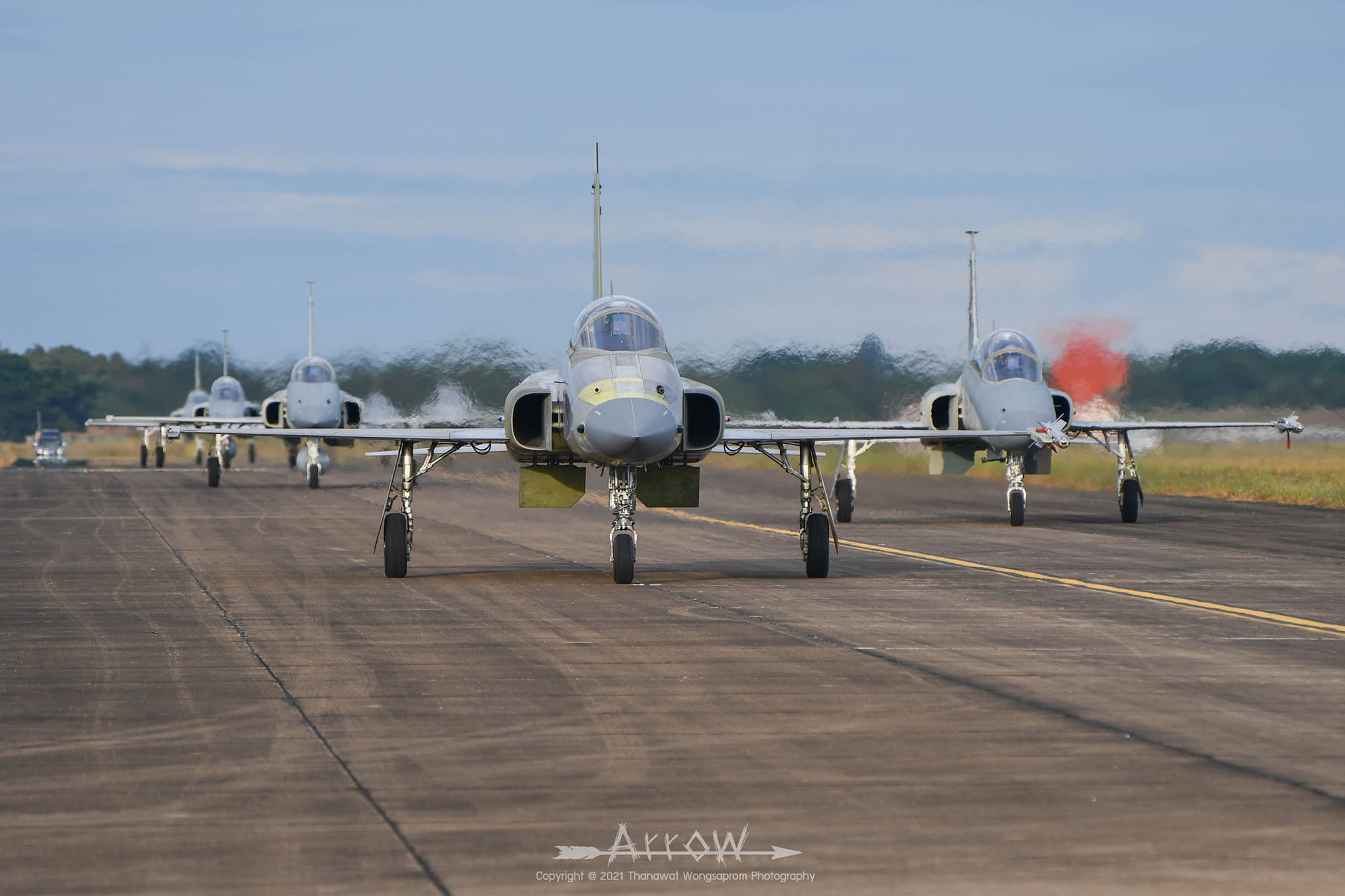 AAG_th บันทึกประจำวัน: จำนวนเครื่องบินขับไล่ F-5TH Super Tigris กองทัพอากาศไทยที่ปรับปรุงแล้วอาจ ...