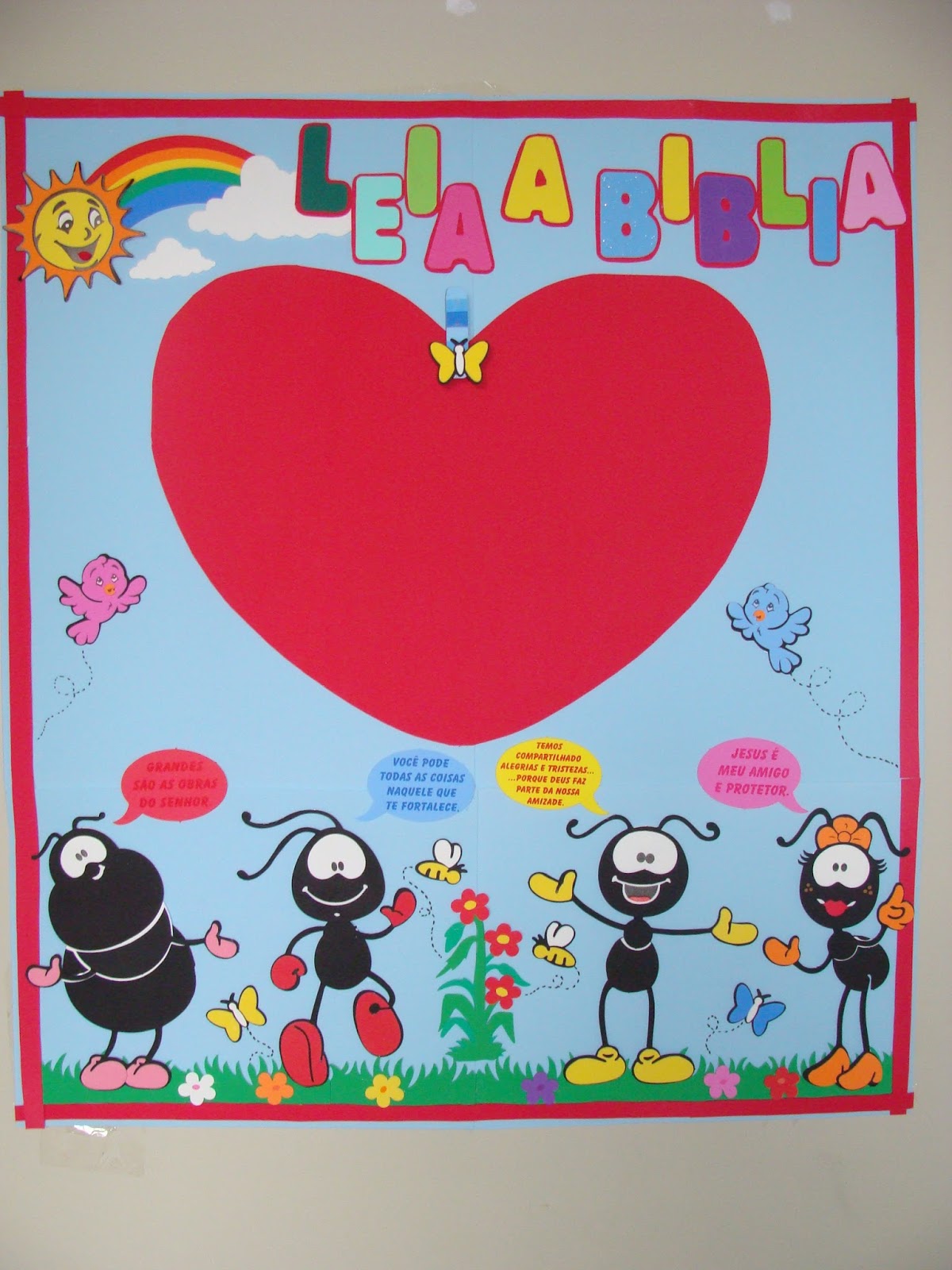 EBD: Educação que produz Vida: Cartaz para memorização de versículo ...