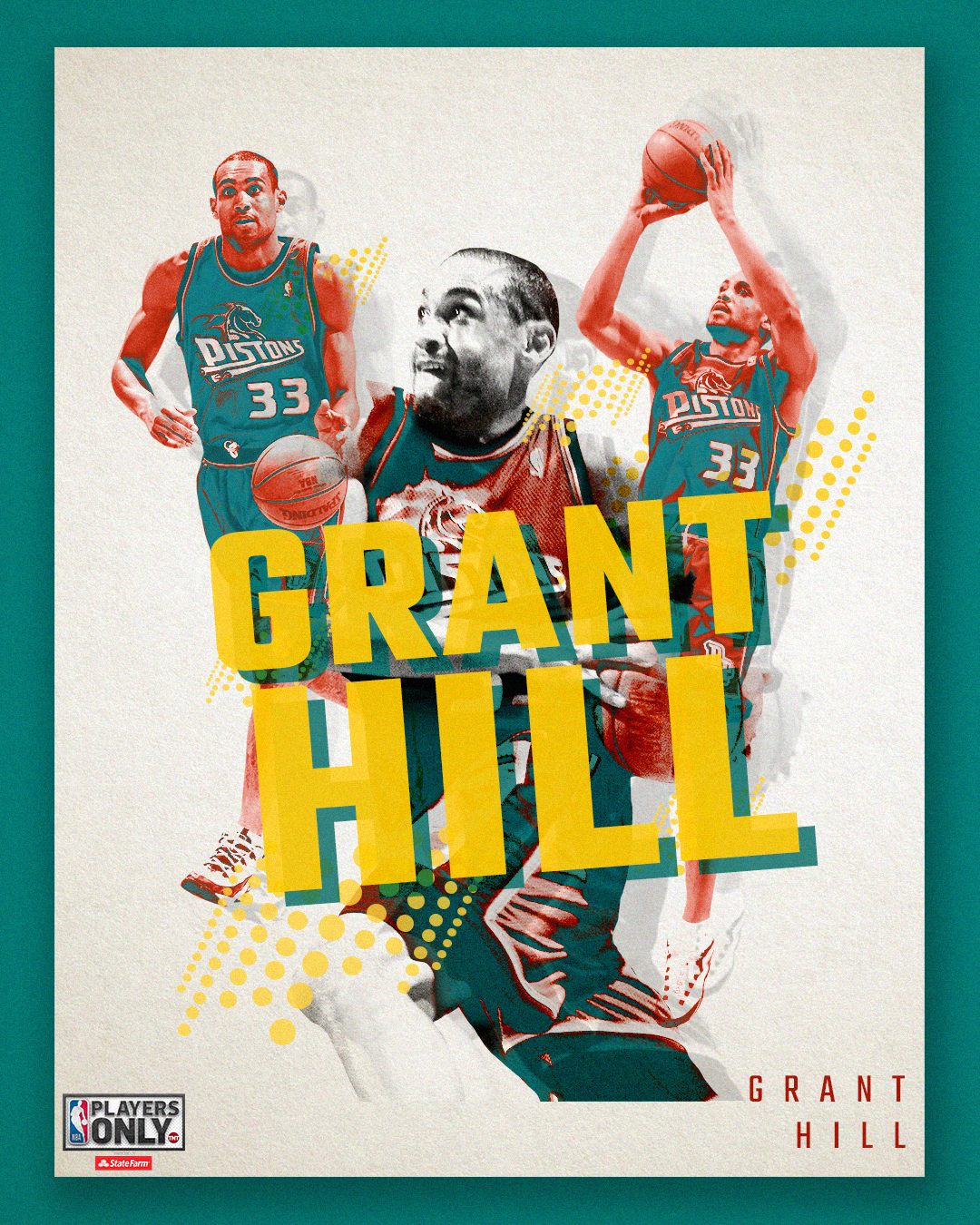Posters retro da NBA para homenagear Ex-Jogadores da Liga - STREETBALL