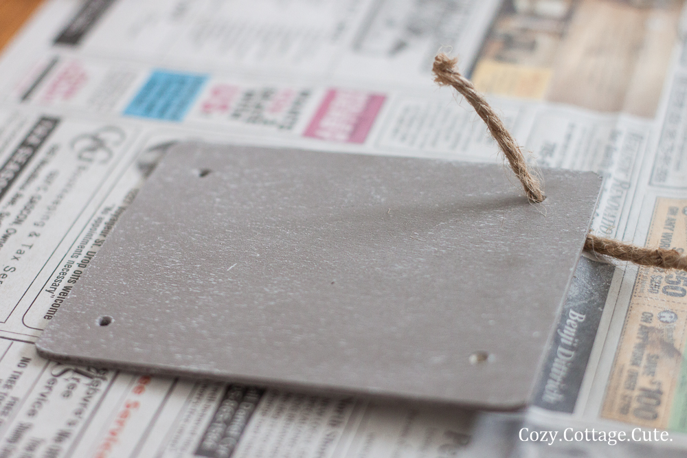 Cozy.Cottage.Cute.: Easy Chalkboard Tags