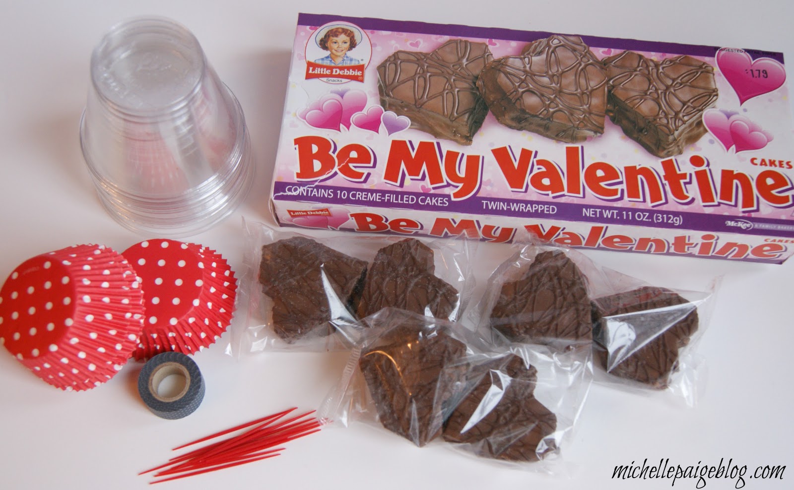 Little Debbie Valentine Cakes