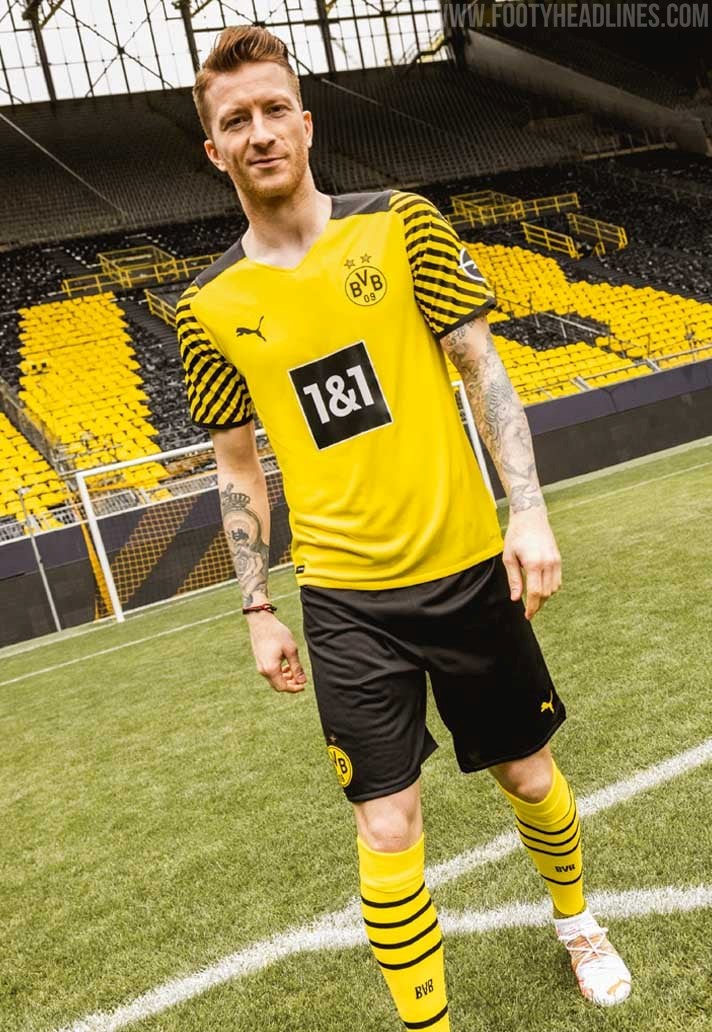 Borussia Dortmund 21-22 Home Kit Released - Footy Headlines