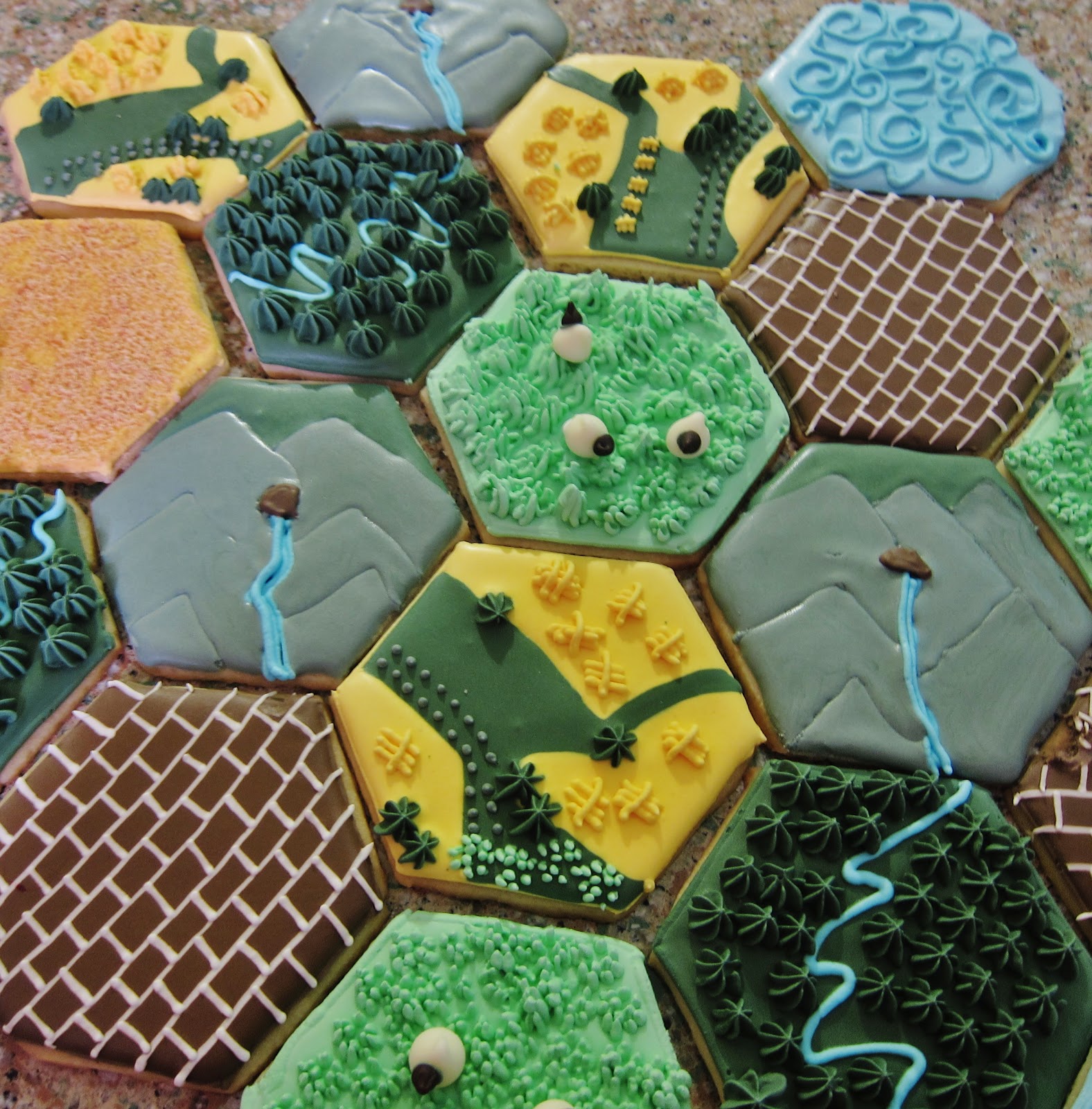 EMMY JEAN COOKIE MACHINE.: settlers of catan cookies