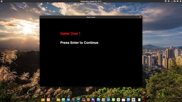How to create Snake Game Using Python | Free Python Project with source ...