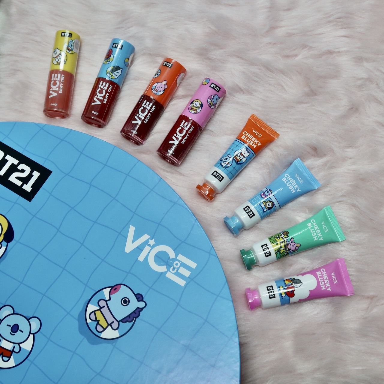 Vice Cosmetics BT21 Part 2 Collection Review!