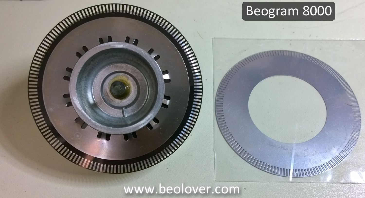 beolover: Beogram 8000: Replacing the Platter Tach Disc and Cleaning ...