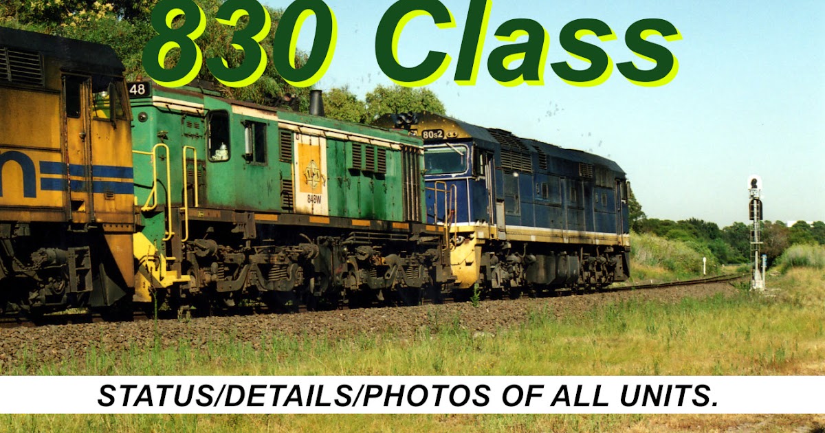 Australian Locomotive Rosters