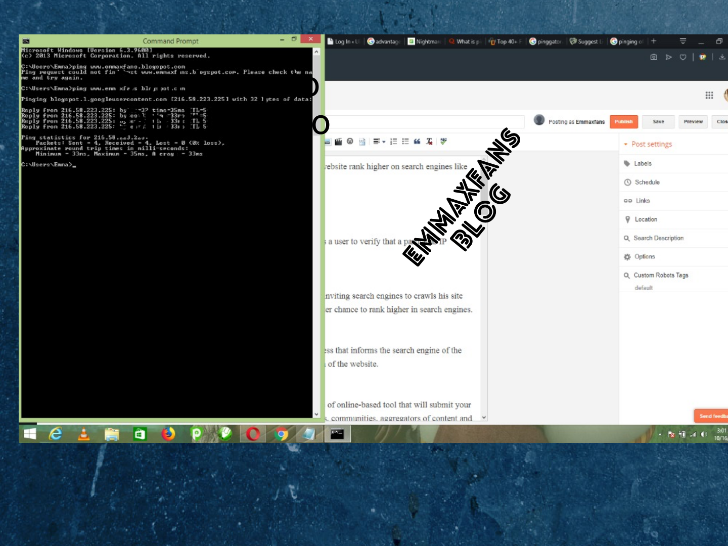 Advantages And Benefits Of Pinging Your Website,Blog,Or Domain
