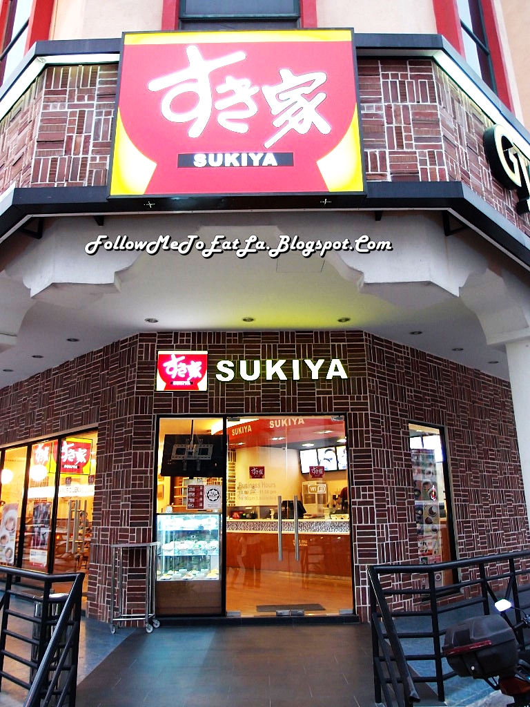 Follow Me To Eat La - Malaysian Food Blog: SUKIYA Malaysia ~ Japan's No ...