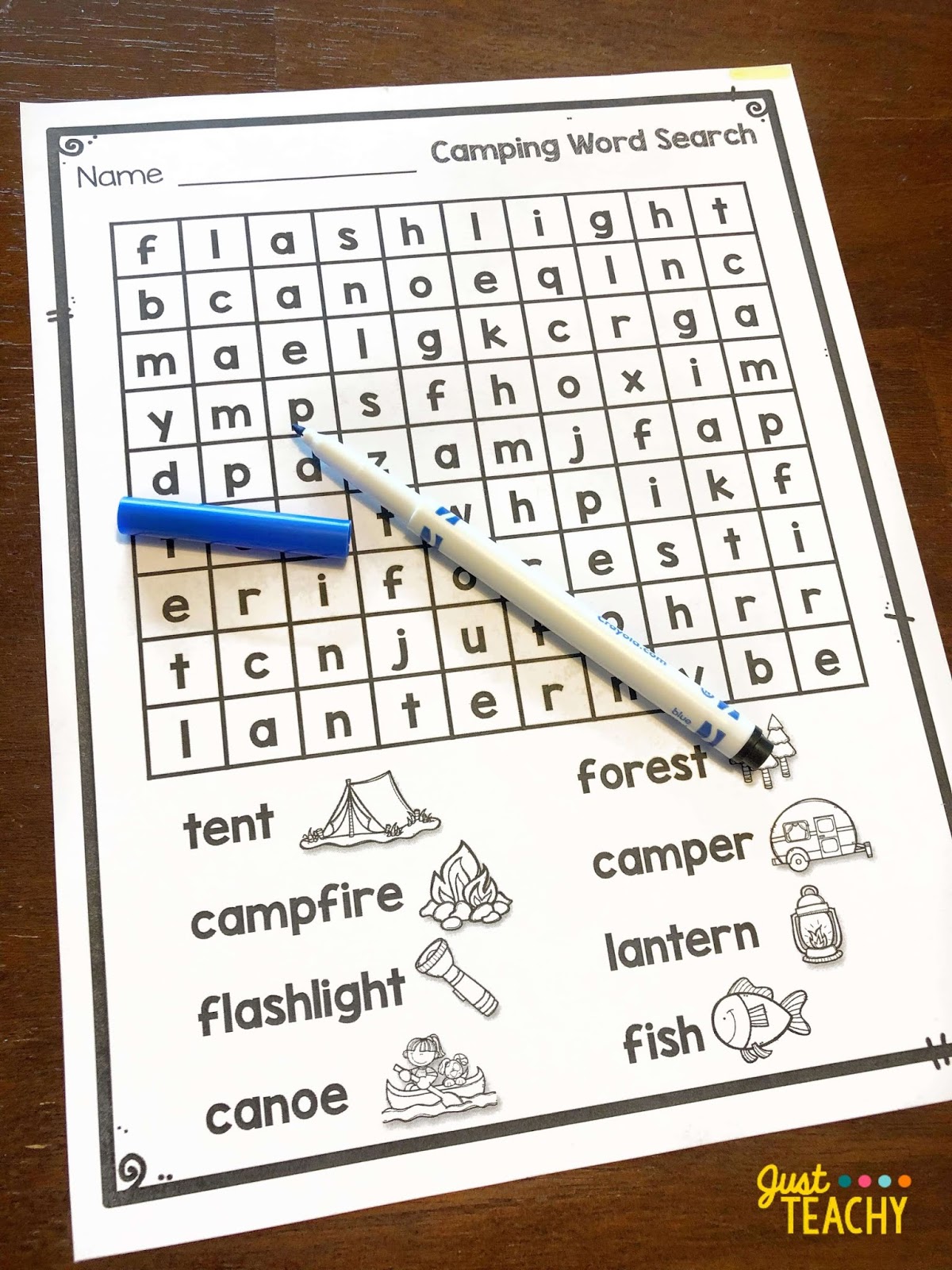 We Are HAPPY CAMPERS! | Just Teachy