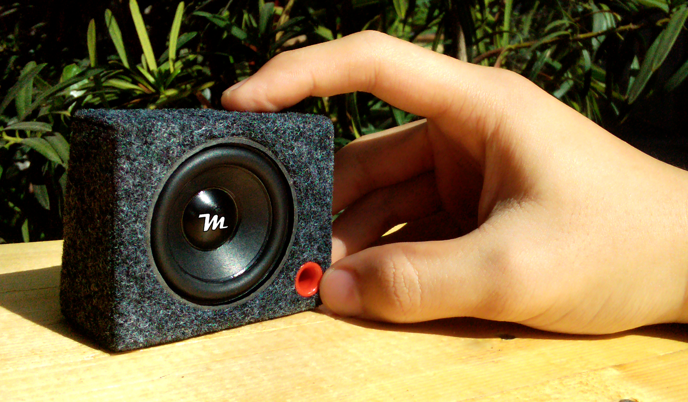 DIY Mini Subwoofer: Bluetooth Mini Subwoofer with Hard Bass Test