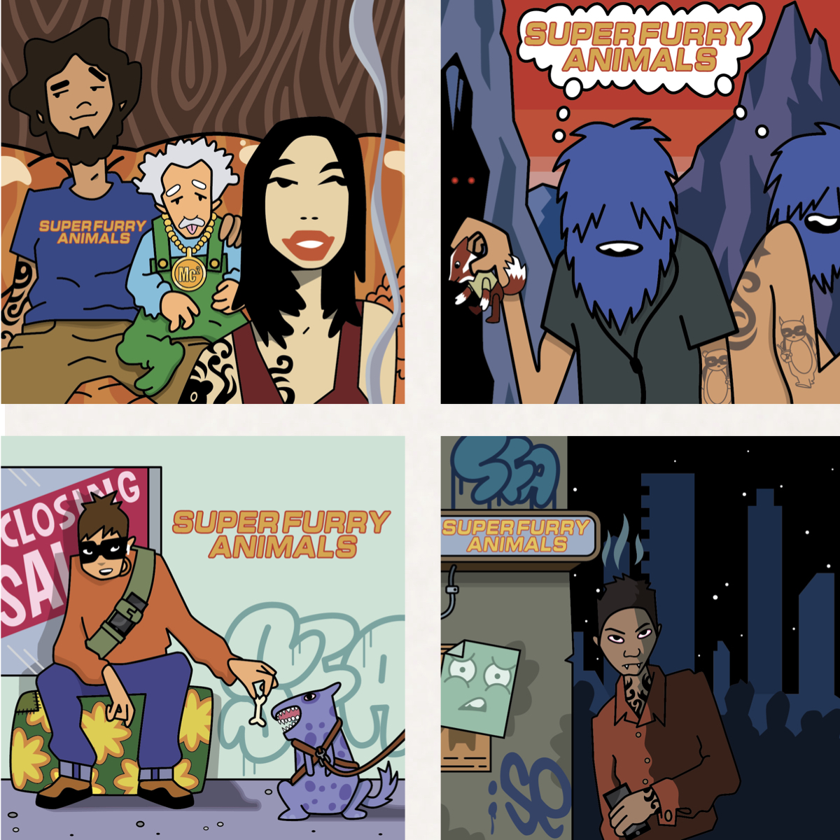 INSIDE THE ROCK POSTER FRAME BLOG: Super Furry Animal & Steve Jansen ...