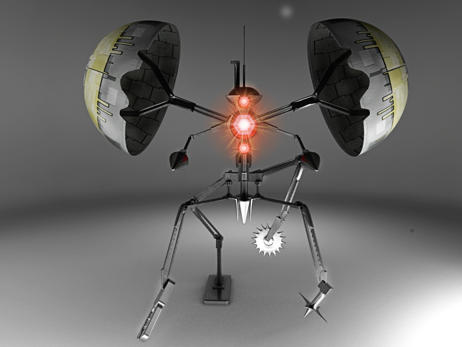 3ds max & star wars blog: Buzz Droid
