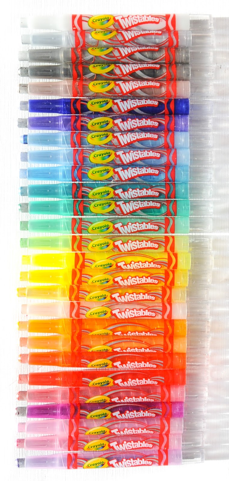 27 Count Twistables Crayons with Special Effects Crayons: What's Inside ...