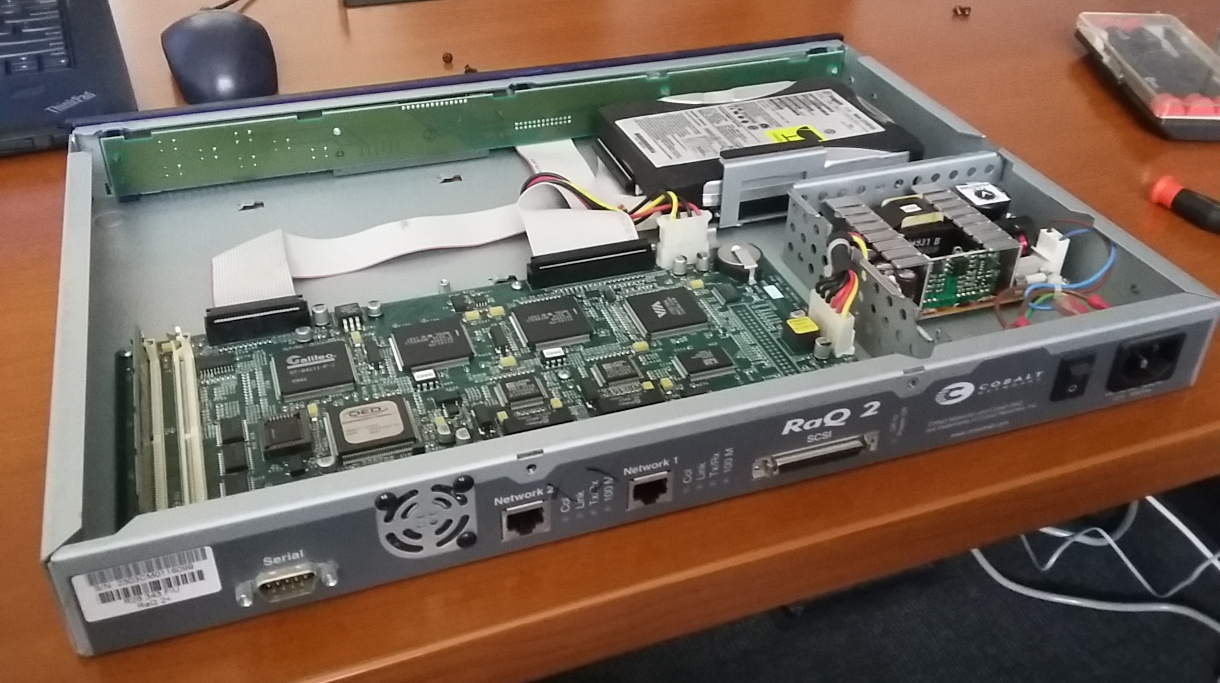 ((nil) is (not(null))): Cobalt Qube 2 / RaQ 2 Notes