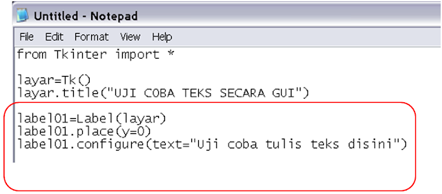 Membuat Tampilan Gui Pada Python Dengan Module Tkinter Part 1