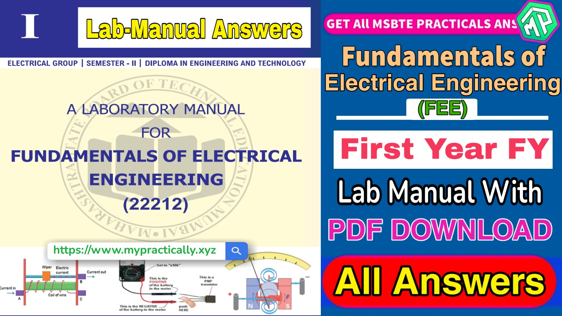 Fundamentals of Electrical Engineering Manual Answers