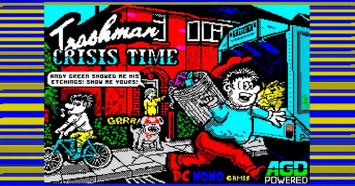 Indie Retro News: Trashman Crisis Time - A ZX Spectrum remake of a ...