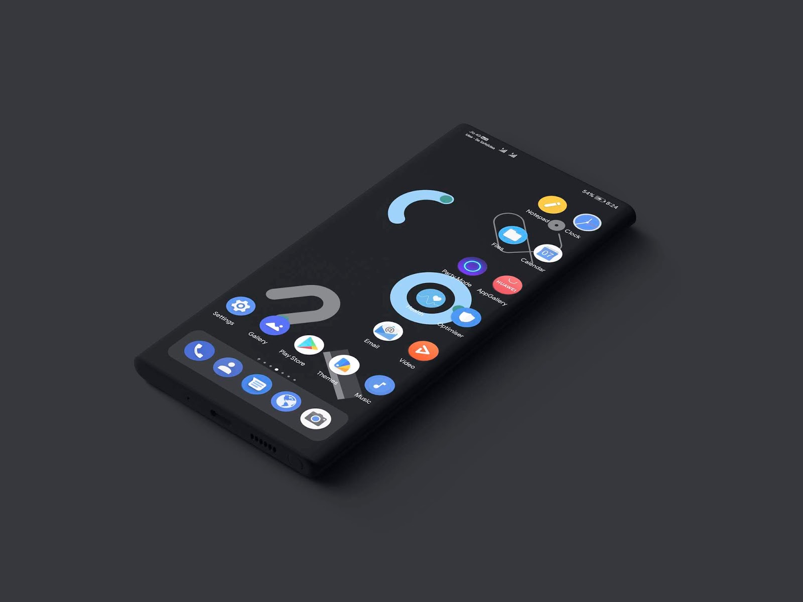 [EMUI Theme] Android Q Dark UI Theme for EMUI 10/9 User [Get it now]