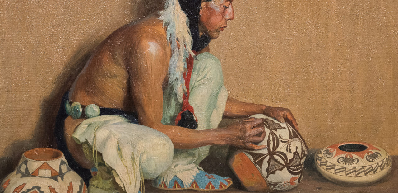 Eanger Irving Couse | Tao Society artist | Tutt'Art@ | Pittura ...