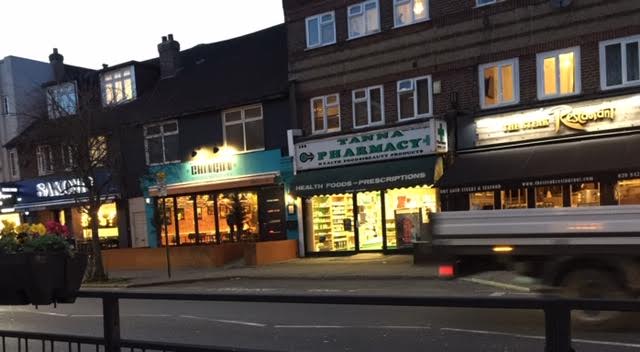 Travel with Angela Lansbury: New and old restaurants in Hatch End, Pinner