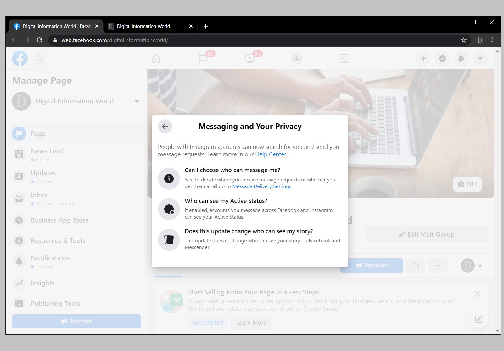 Facebook and Instagram’s Cross Messaging Feature and What Does It Do?