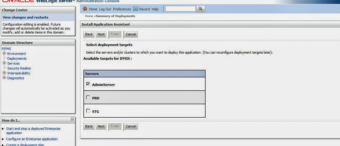 Java Python Developers Hemant Kurmi Deploy War On Web Logic Server By Web Logic Console