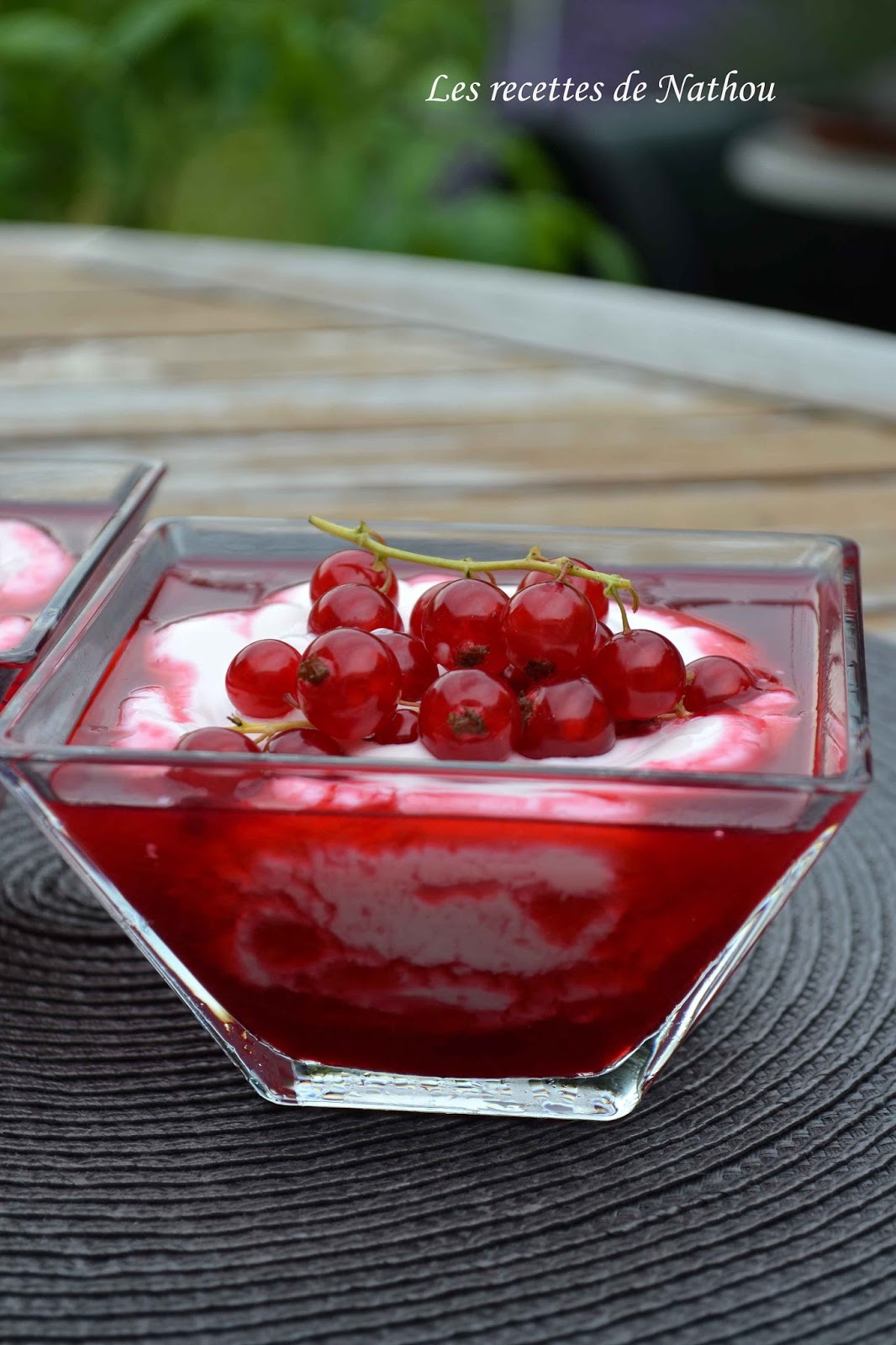 Ma cuisine au fil de mes idées...: Verrines de fromage frais au coulis ...