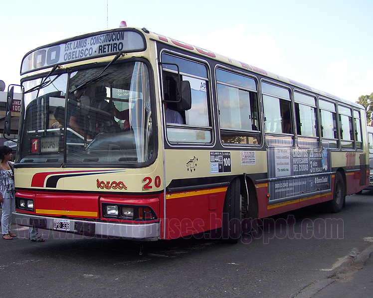 Colectibus - Zona de Buses: LINEA 100
