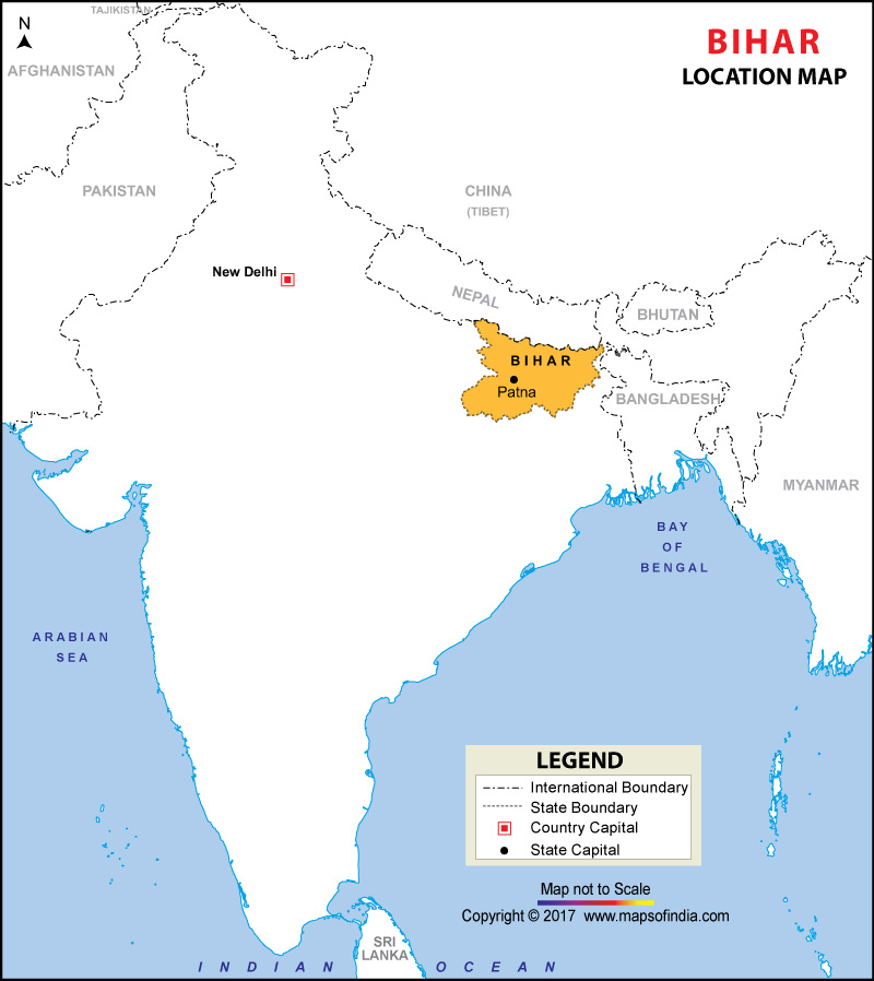 Nalanda University Map