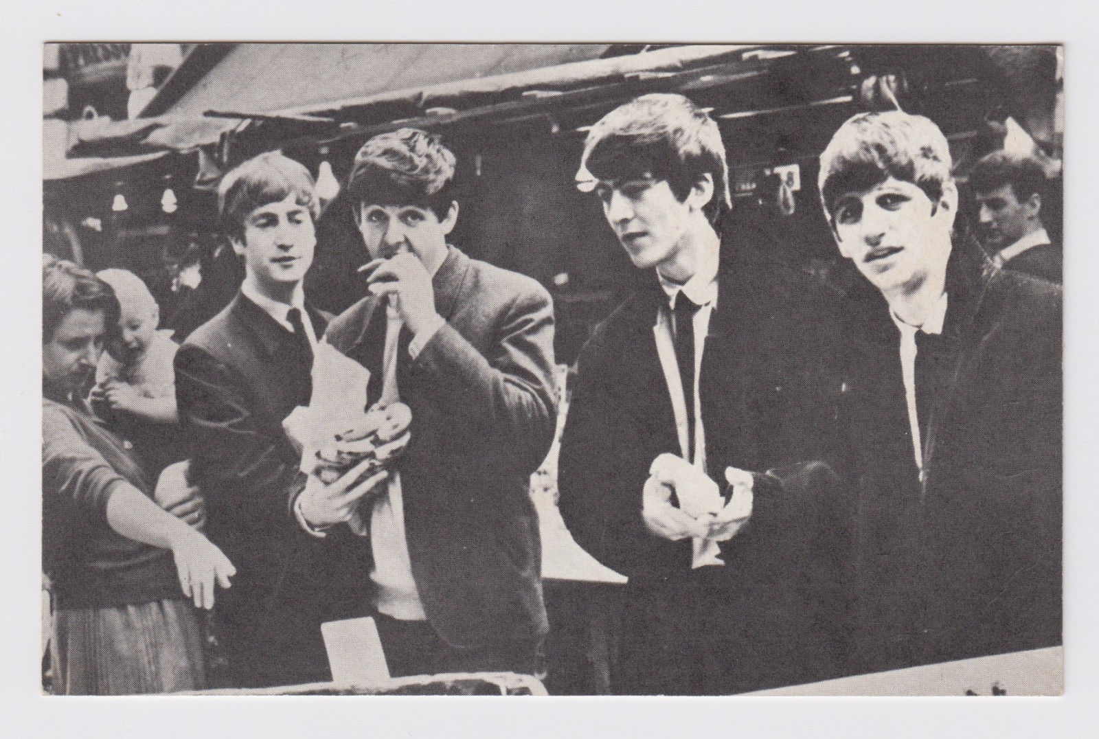 Vintage Beatles postcards