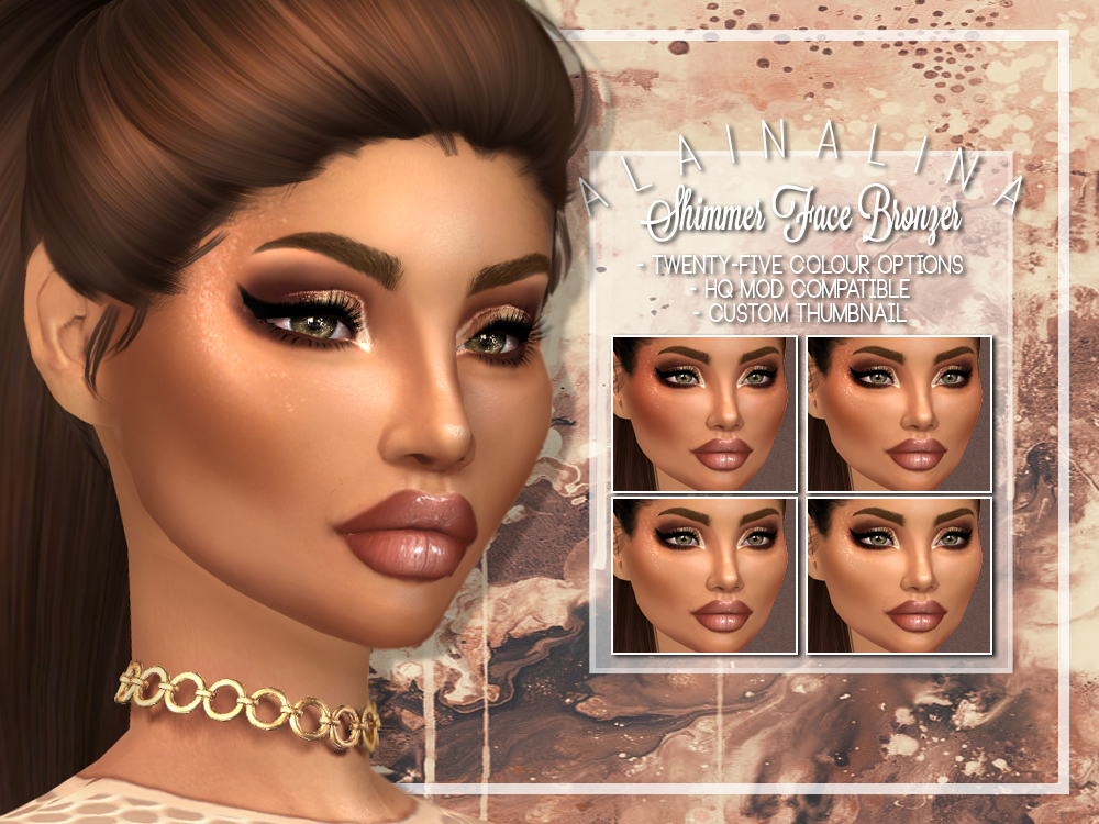 Shimmer Face Bronzer - Alaina Lina